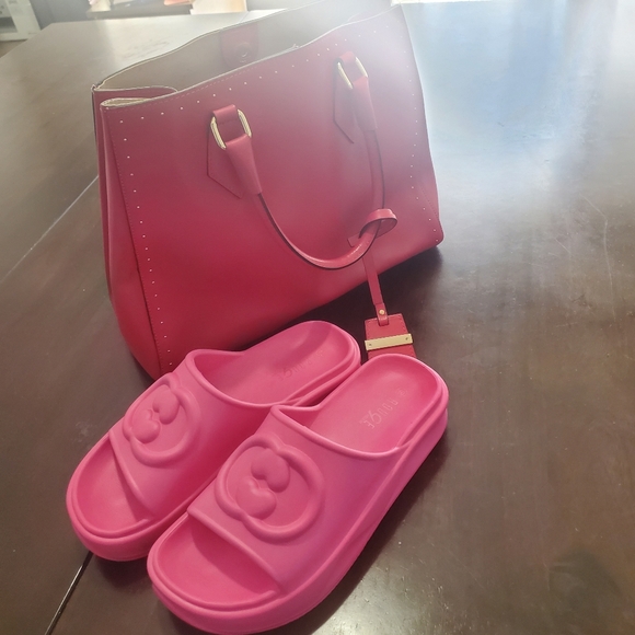 Shoes | Brand New Supercute Pink Pool Slides Summer Sandals | Poshmark